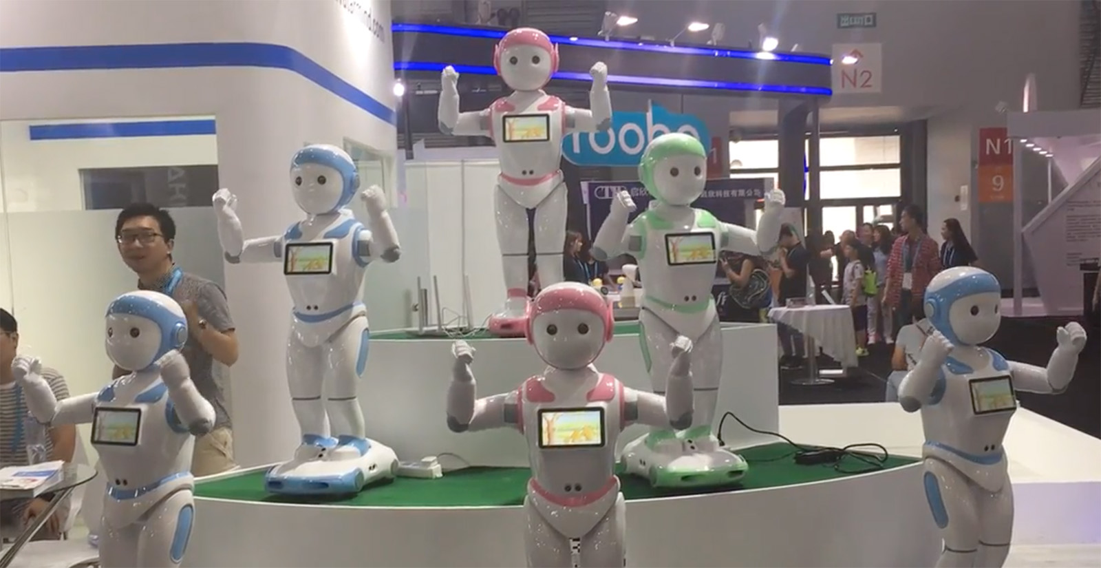 Dancing iPals and Other Robot Videos - VTRAC Robotics