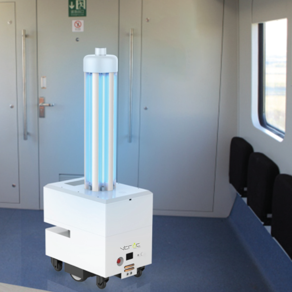UV Sterilizing Robot - Protect Yout Team and Clients
